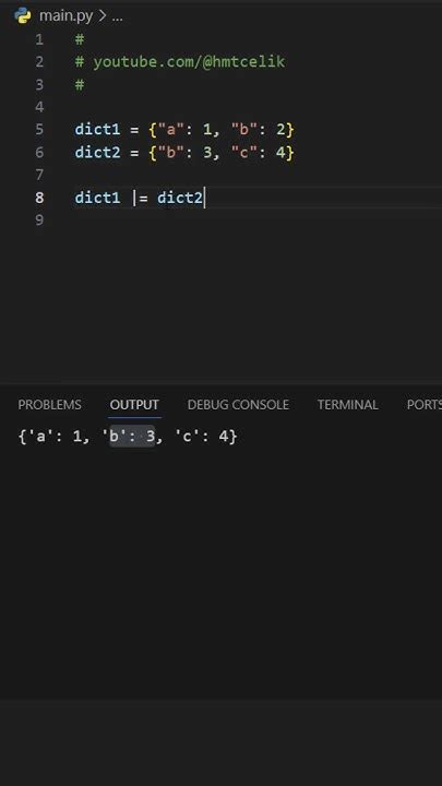 Pythonda Pipe Operatorü Shorts Programlama Yazılım Python
