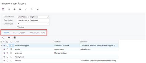 Restrict Inventory Item To Certain Projects Community