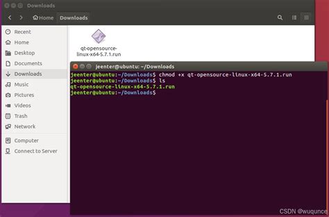Ubuntu下安装qt Opensource Linux X64 571qt Opensource Linux X64 571