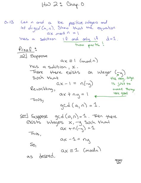 Homework Ii Answers Modern Abstract Algebra Mat 4233 Assignments Abstract Algebra Docsity