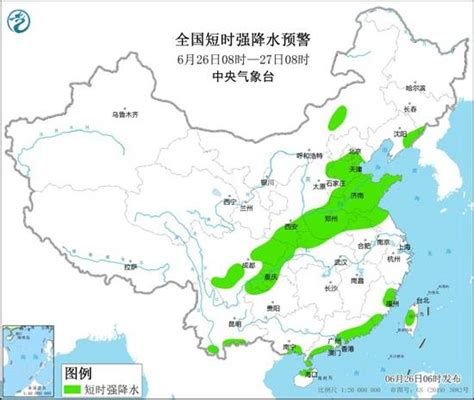 强对流预警升级为黄色！京津冀等十省市部分地区有雷暴大风或冰雹9省市部分地区有大雨或暴雨作业措施