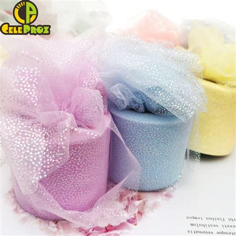 6cm 25 Organza Diy