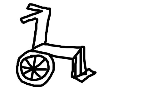 Cadeira De Rodas Desenho De Profanum Gartic