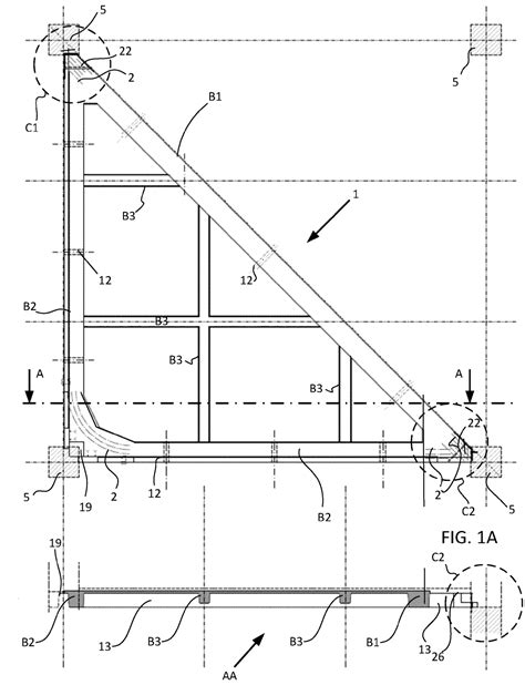 A Reinforcement Structure For Forming A Triangular Concrete Floor Or Ceiling Slab Concrete