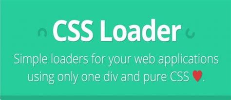 Css Loaders With Pure Css Designbeep
