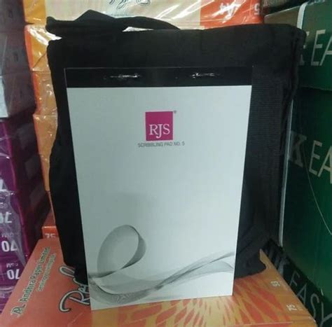 Paper Cover RJS Scribbling No 5 Pad Size A4 At 12 Piece In Hyderabad ID 2854396003973