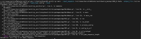 Min Arg Is An Empty Sequence Issue Arpcard Rgi GitHub