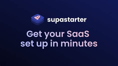 Set Up Your SaaS With Supastarter In 12 Minutes YouTube