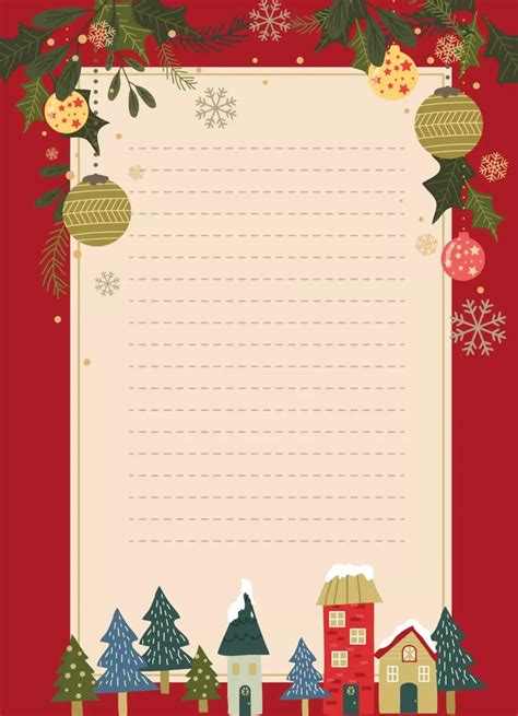 Письмо Деду Морозу 100 шаблонов бланков для печати и скачивания А4 Письмо деду морозу