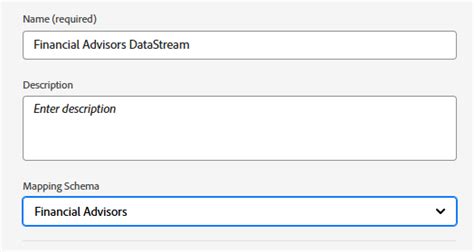 set up xdm schema dataset and datastream in aep adobe journey optimizer