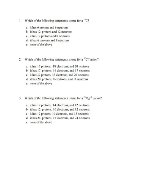 Nuclear Chem Quiz 1 Pdf