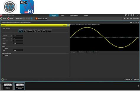 Keysight BenchVue App BV B USB Modular Function Generator