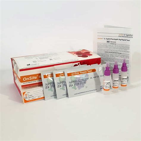 S Typhi Paratyphi Ag Rapid Test Triogen Life
