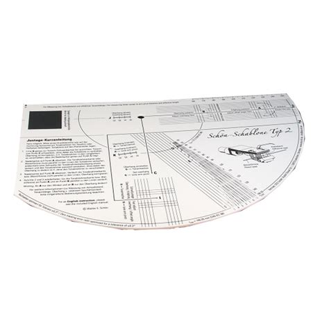 Tonar Professional Alignment Protractor New