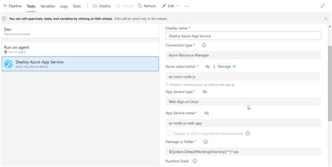 Deploy Node Js To Azure App Service With Azure DevOps Azure Pro