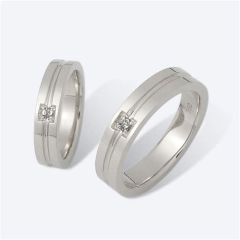 블렌도프 르 슈망길and여정 커플 반지 실버925 위시버킷