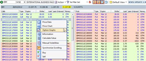 Option Chains Hubb