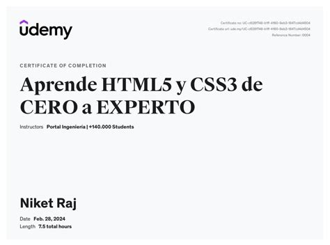 Niket Raj On Linkedin Udemy Course Completion Certificate