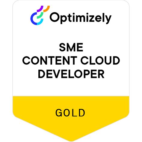 Optimizely Sme Content Cloud Developer Credly