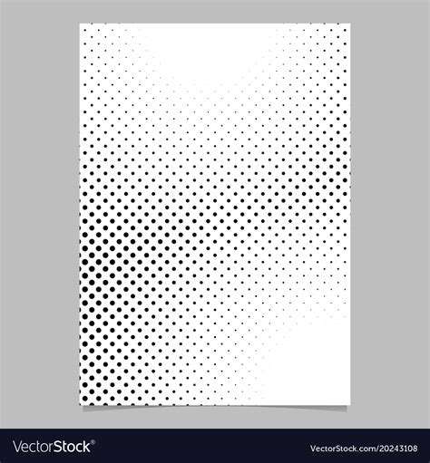 Retro Abstract Halftone Circle Pattern Background Vector Image