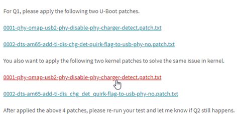 Processor Sdk Am65x Usb Problems Processors Forum Processors Ti E2e Support Forums