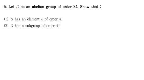 Solved If You Can Slove Problem B Without Using Sylow S Chegg