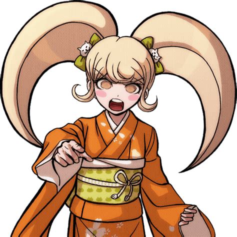 Image Hiyoko Saionji Halfbody Sprite 9png Danganronpa Wiki