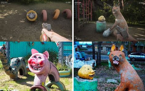 Создатели Atomic Heart добавили в игру пасхалки со скульптурами из российских дворов