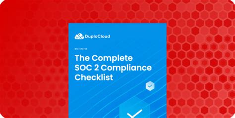 The Complete SOC Compliance Checklist DuploCloud