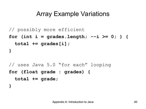 Lecture A Java Reviewppt Koffmann And Wollgang Ppt Programming