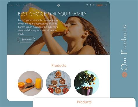 Lusine Gulyan On Linkedin Natural Orange Project Landing Page Design