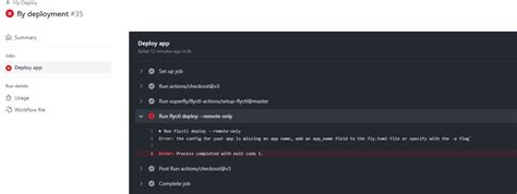 Unable To Deploy From A Repo In Github