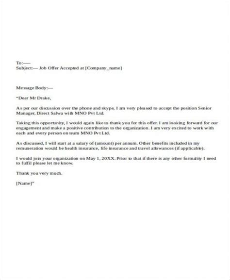 Rescinding Offer Letter Template