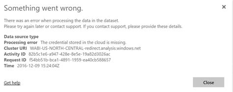 solved personal gateway credentials issue microsoft fabric community