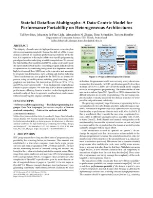 Fillable Online Htor Inf Ethz Stateful Dataflow Multigraphs Software