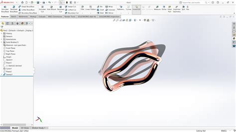 Lệnh Curve Through Xyz Points Solid 2021 Youtube