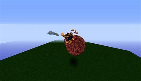 Meteor In Planet Minecraft Map