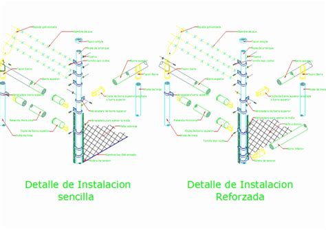 Cyclone Mesh Installation In Autocad Cad Download 101 23 Kb Bibliocad