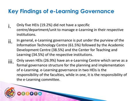 E Learning Governance By Mohamed Amin Embi Ppt