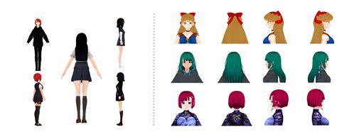 Nova 3d Non Overlapped Views For 3d Anime Character Reconstruction