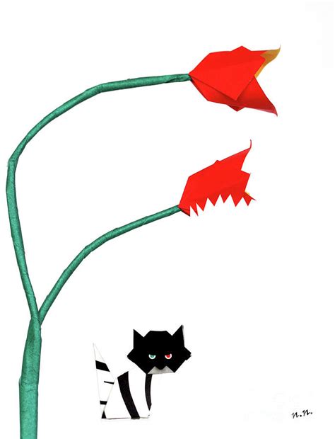 Origami Tutlip Kitty Photograph By Nobi Nagase Pixels