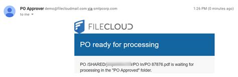 workflow example po approval and submission filecloud docs