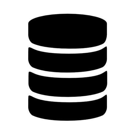 Database Icon Vector Free Icons Library