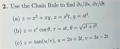 Use The Chain Rule To Find Chegg Com