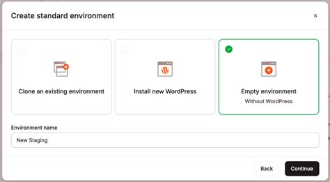Wordpress Hosting Staging Environments Kinsta® Docs