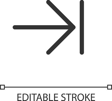 Next Step Pixel Perfect Linear Ui Icon Web Browser Navigation Digital Program Feature Gui Ux