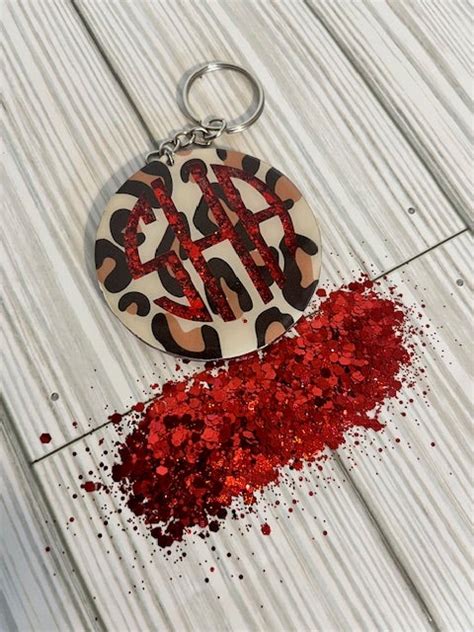 Monogram Keychains Harkfill Press