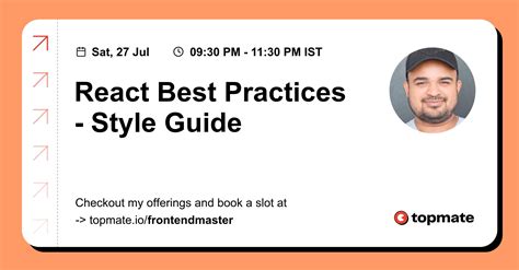 React Best Practices Style Guide With Frontend Master