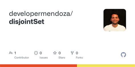 Github Developermendozadisjointset