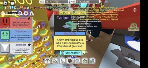 4 Mythic Bees From 16k Rj And All Blue 😕 Rbeeswarmsimulator